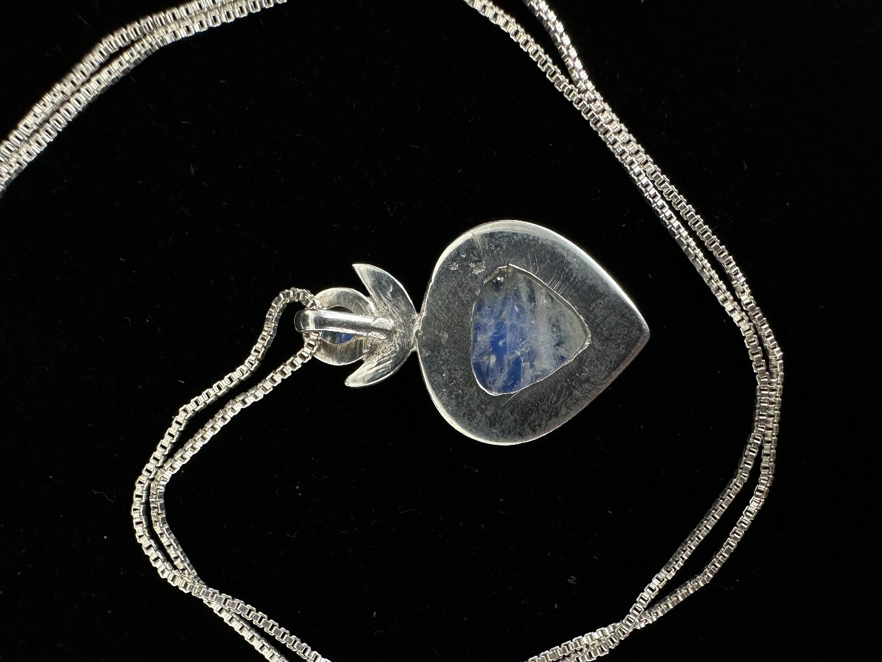 Vintage Argent Sterling Pierre Déesse Collier 45.7cm | eBay