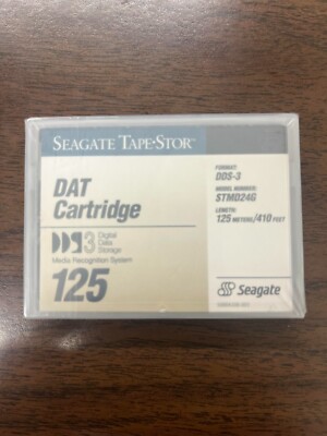 SEAGATE DAT CARTRIDGE - STMD24G - SEALED - DIGITAL DATA STORAGE ...