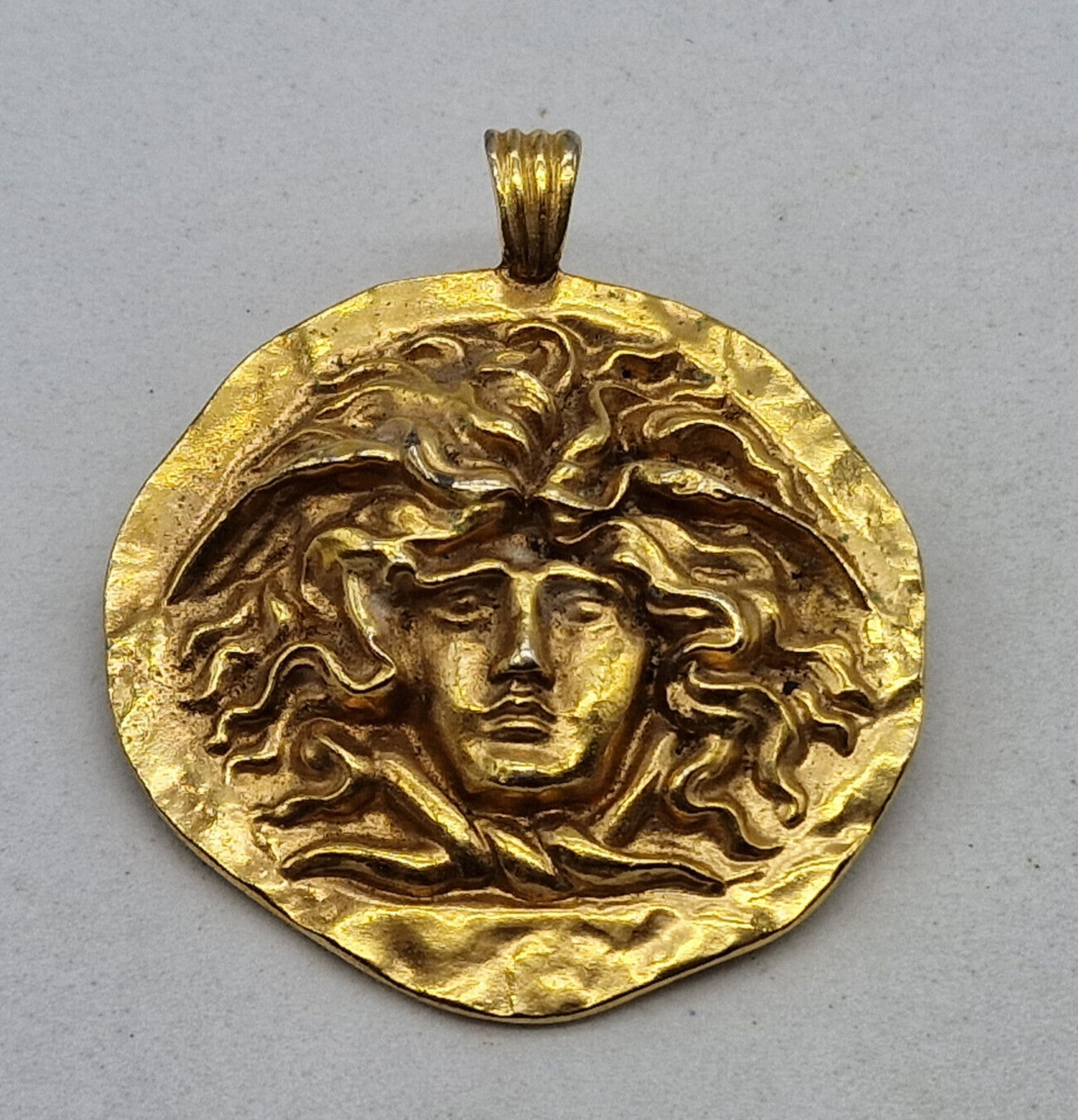 VINTAGE SPHINX MYTHOLOGY MEDALLION PENDANT OR BROOCH … - Gem