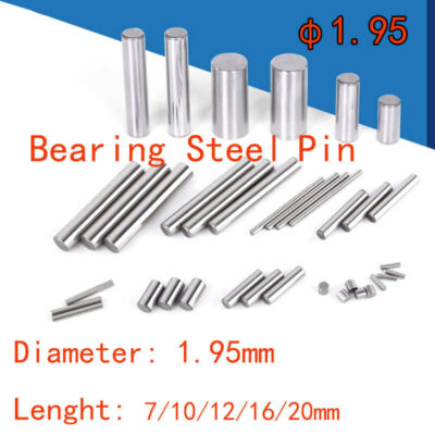 φ1.95 1.95mm Diameter Bearing Steel Pin Cylindrical Solid Dowel Pins ...