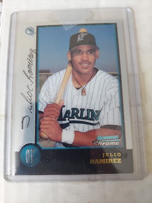 1998 Bowman Chrome #379 Julio Ramirez Florida Marlins | eBay
