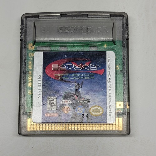 Batman Beyond: Return of the Joker (Nintendo Game Boy Color, 1998) Cart ...