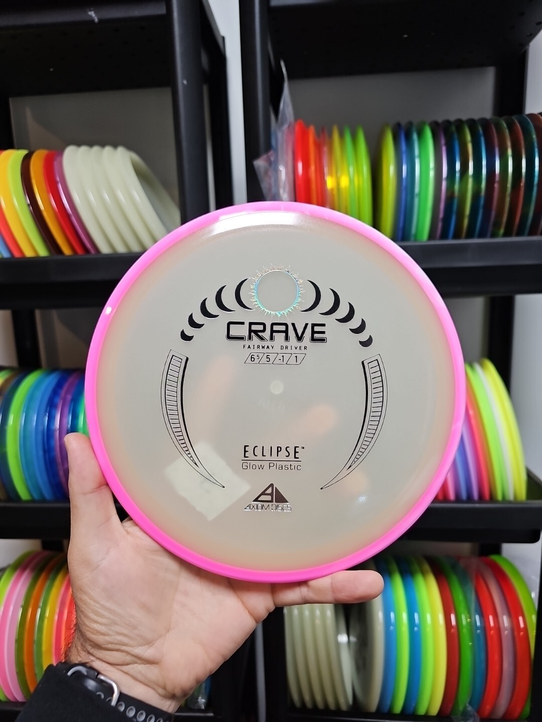 Axiom Discs Eclipse Glow Crave 167g #4 Disc Golf Fairway Driver Mvp | eBay