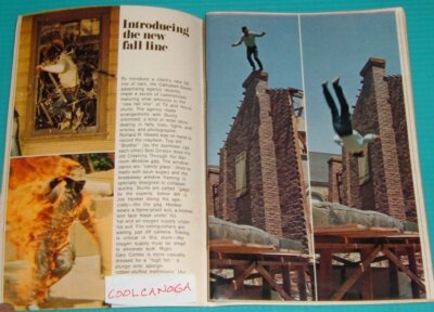 1972 TV ARTICLE STUNTMAN JOE HOOKER BOB ORRISON Campbell Ewald ...