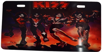 Kiss Destroyer license plate | eBay