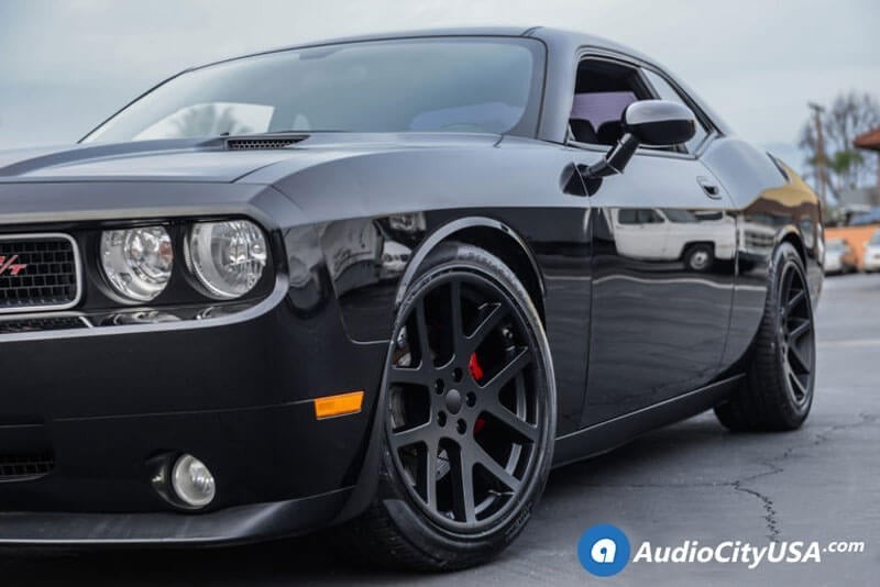 20x9 " Dodge LX Viper Wheels FR 64 Satin Black OEM Replica Rims (A01 ...