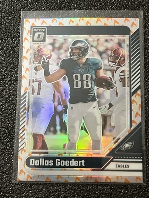 2024 Panini Donruss Optic - Dallas Goedert #162 Fire Prizm | eBay