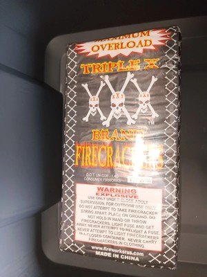 LABEL ONLY!! PER Ebay Triple XXX firecracker BRICK LABEL 20/100 | eBay