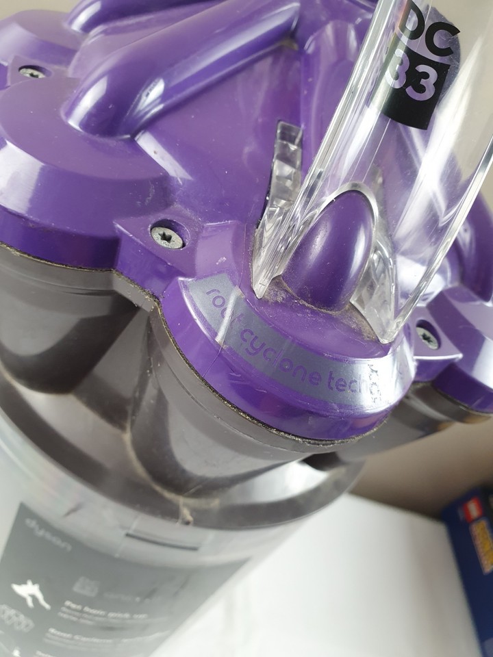 DYSON DC33 animal Multi Floor Used Bin and Cyclone Assembly Canister ...