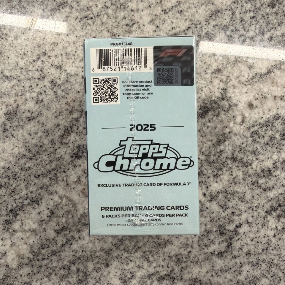 2025 Topps Chrome F1 75 Formula One Factory Sealed Blaster Box | eBay