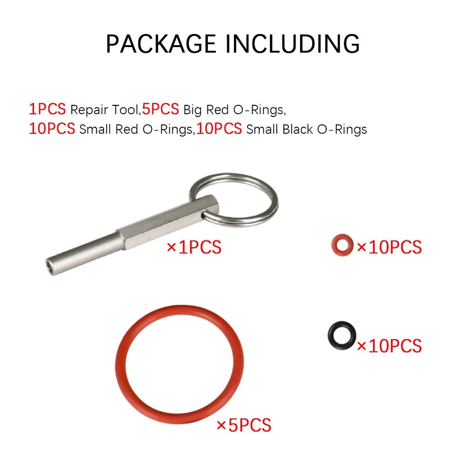 O-Ring Set W/Oval Head Key Tool Big KIT for Jura Capresso Machines Brew ...