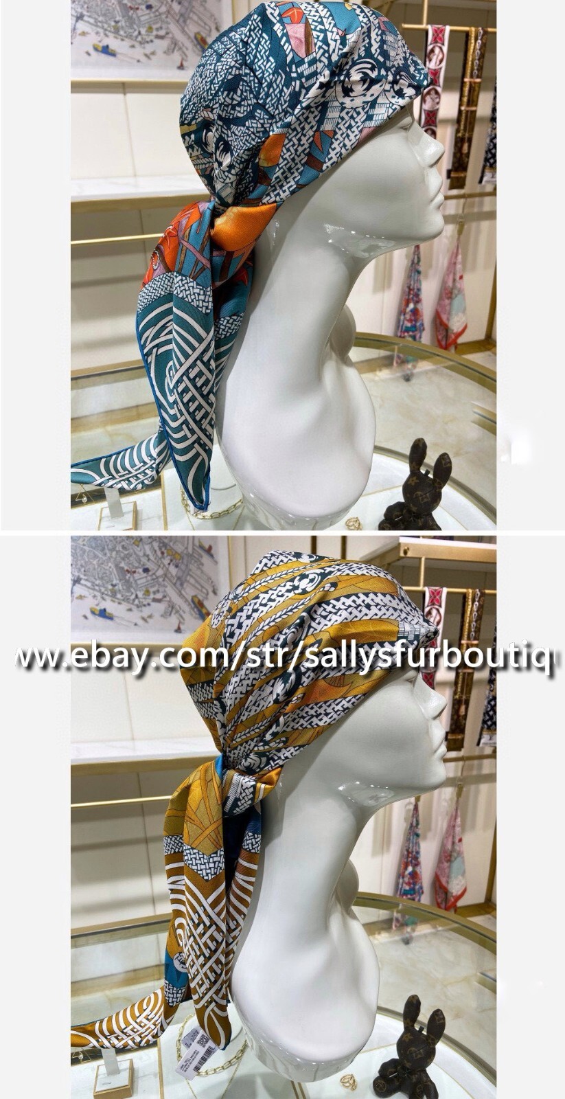 Cloth Print 18 Momme Sand Wash Twill Silk Wrap Scarf Stole Double Face ...