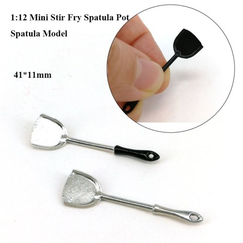 Mini Spatula Pot 3 Colors Spatula Model Miniature Dollhouse Decoration ...
