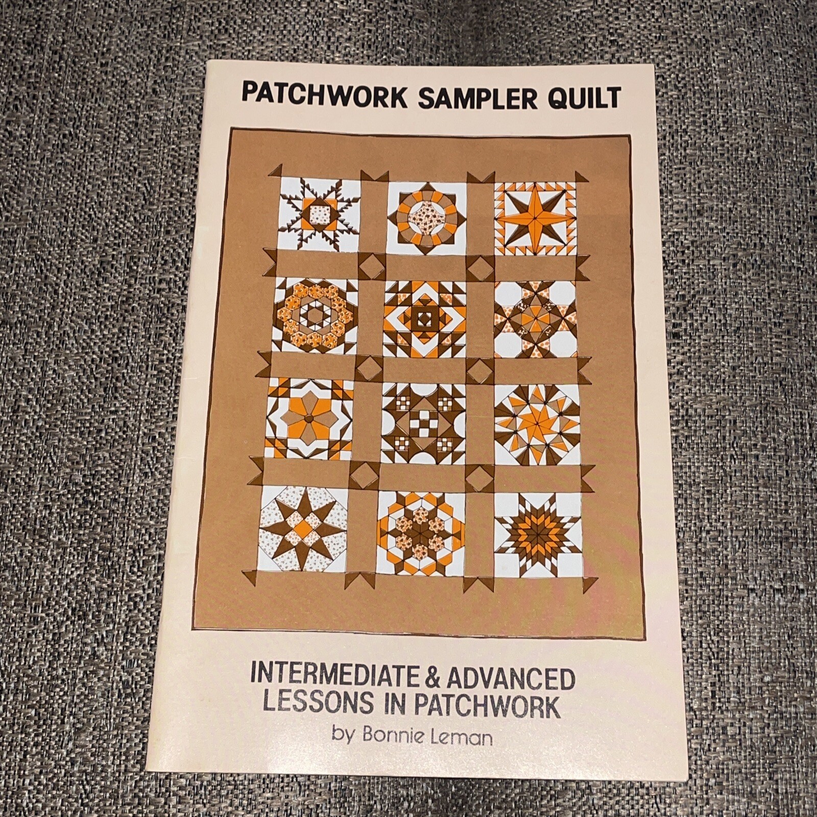 Patchwork Sampler Quilt Pattern Book by Bonnie Leman | eBay