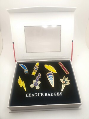 Set of 8 Pokemon Gym Badge Pins Unova - Perfect for Cosplay or Display ...