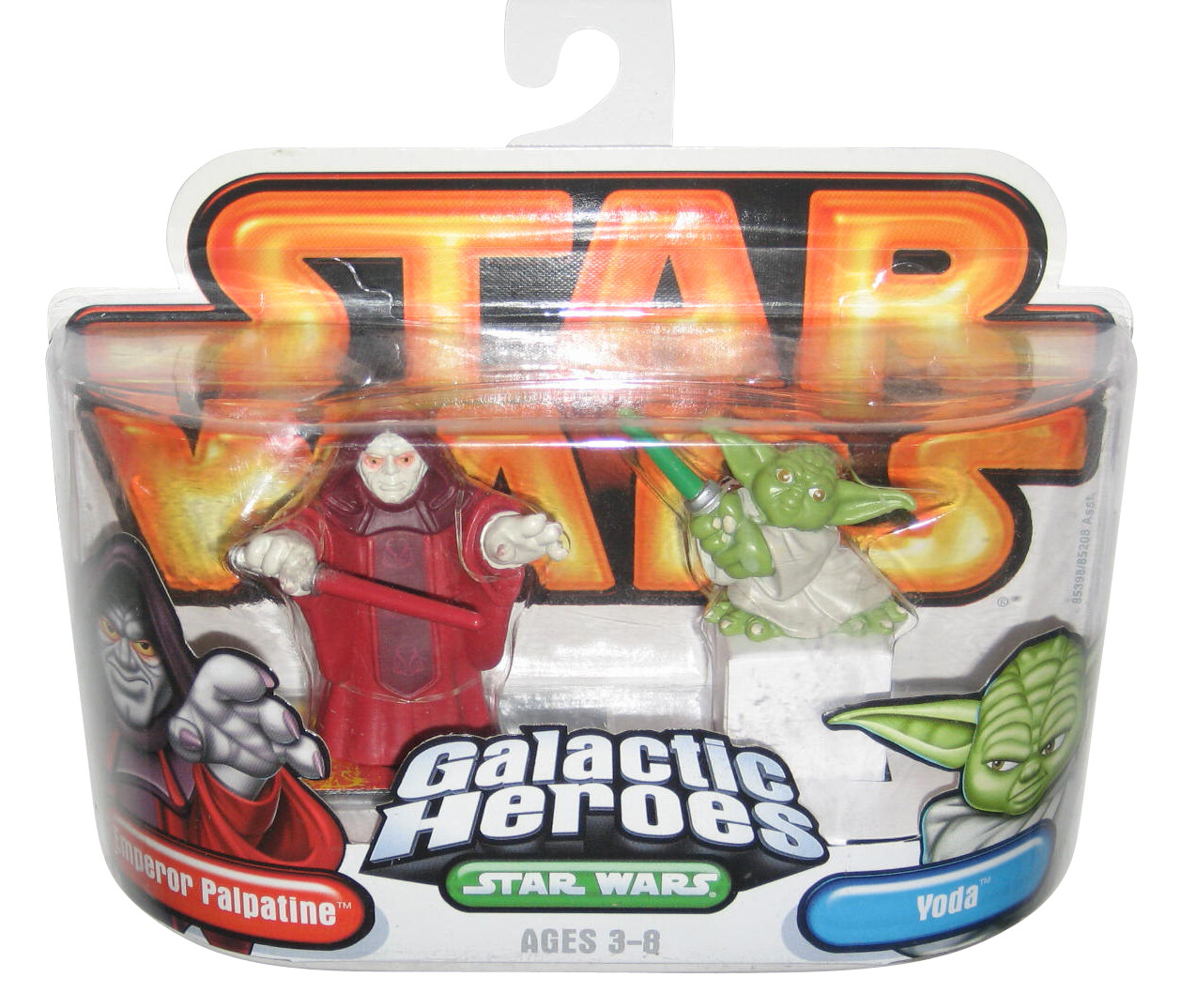 Star Wars Galactic Heroes Emperor Palpatine & Yoda Hasbro Figure Set | eBay