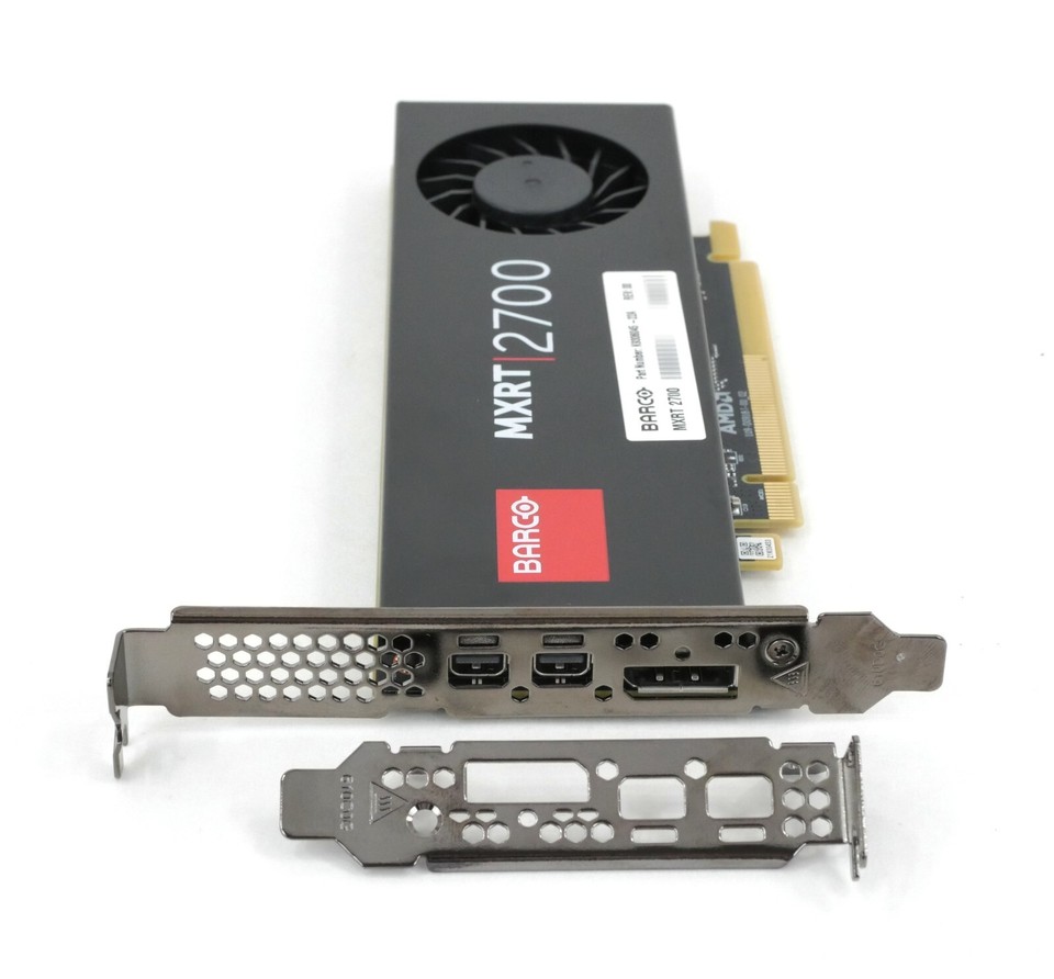 Barco MXRT-2700 2GB SFF Display Controller PACS Graphics Card NIO mDP ...