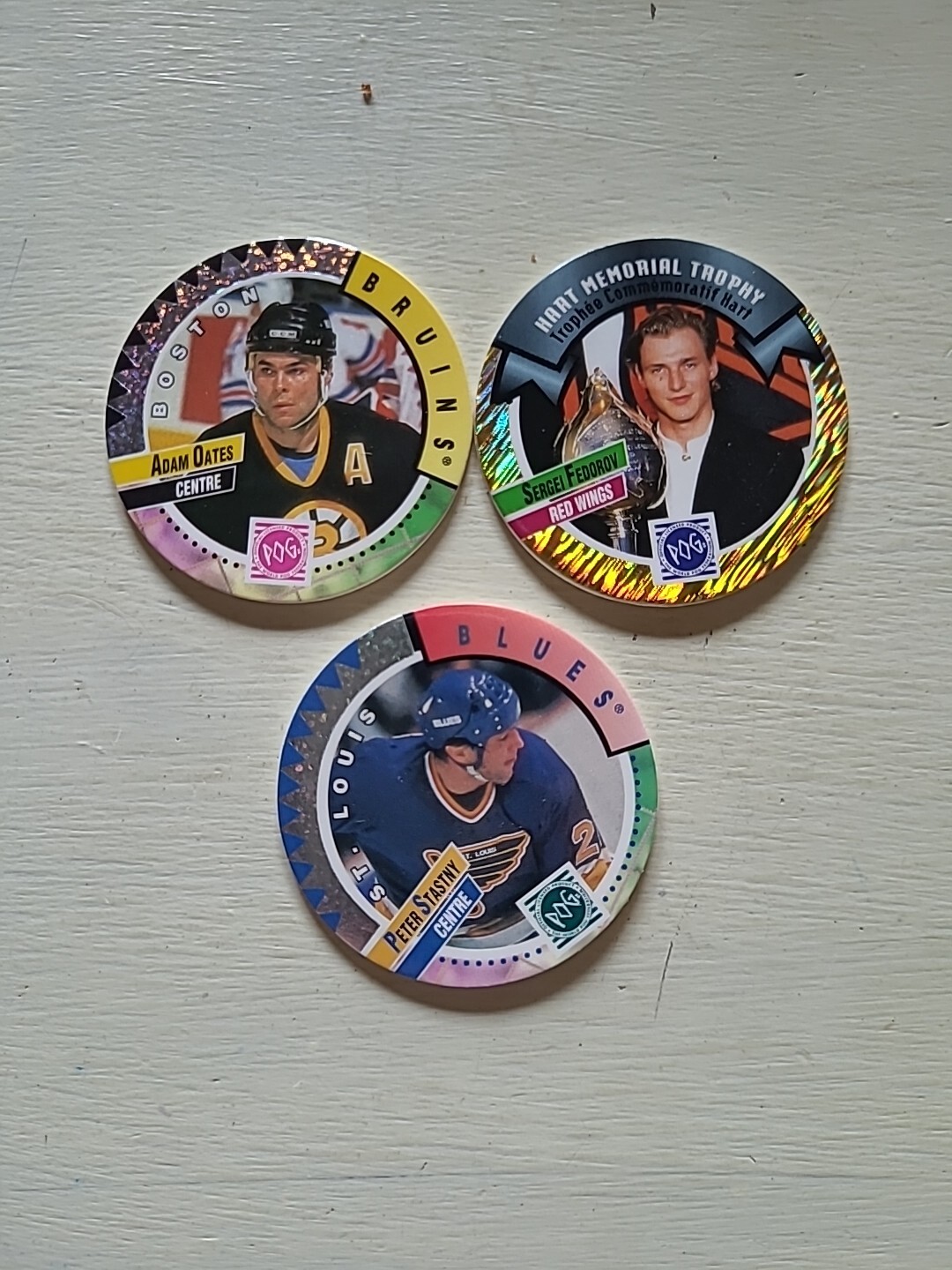 Lot Of 3 1994 NHL Hockey Pogs | eBay