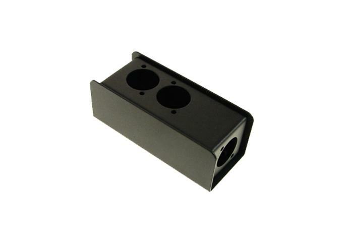 PROCRAFT PB1-1X2X-BK Steel Project Box 4-1/2" x 1-7/8" x 1 5/8" w/ 3 "D ...