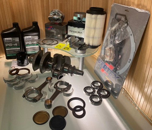 2014-22 Polaris SCRAMBLER 1000 Engine REBUILD KIT /Crank+Pistons ...