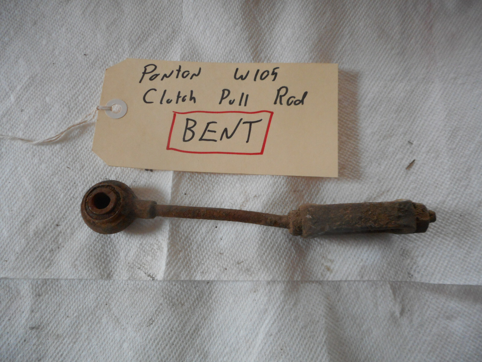 Mercedes Benz Ponton Clutch Pull Rod Shackle Adjuster Linkage BENT | eBay