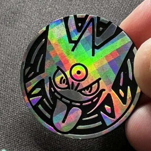 Mega Gengar - Silver Crosshatch - Rare - Pokemon Coin | eBay