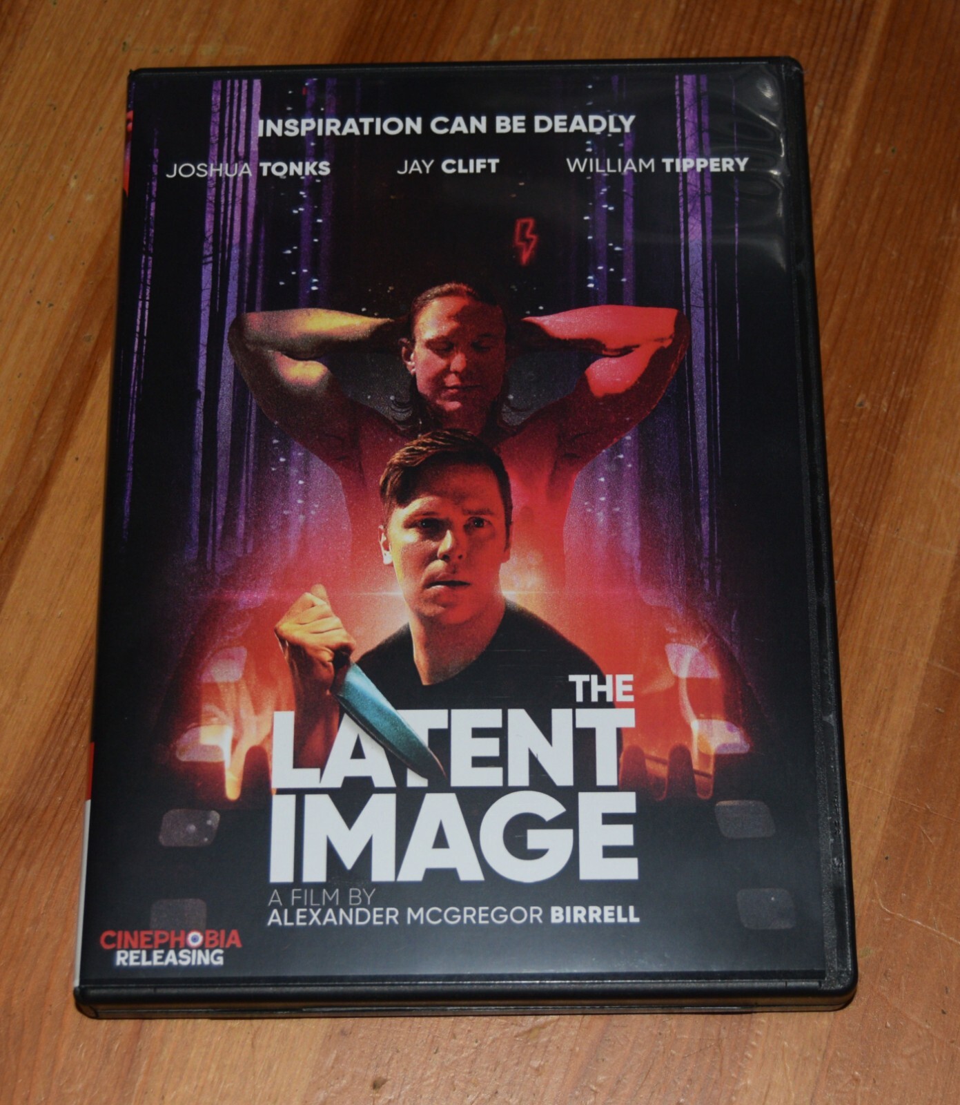 The Latent Image DVD Joshua Tonks Jay Clift Horror Slasher | eBay