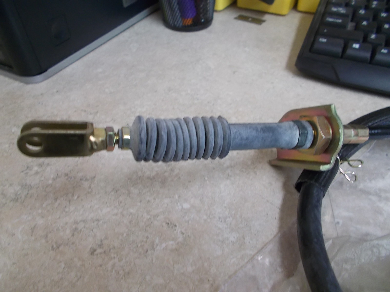 NOS OEM Yamaha Shift Shaft Control 1 Wire 1993-1998 YFM350 YFM400 4GB ...