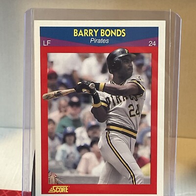 1990 Score #53 Barry Bonds Pirates Super Star | eBay
