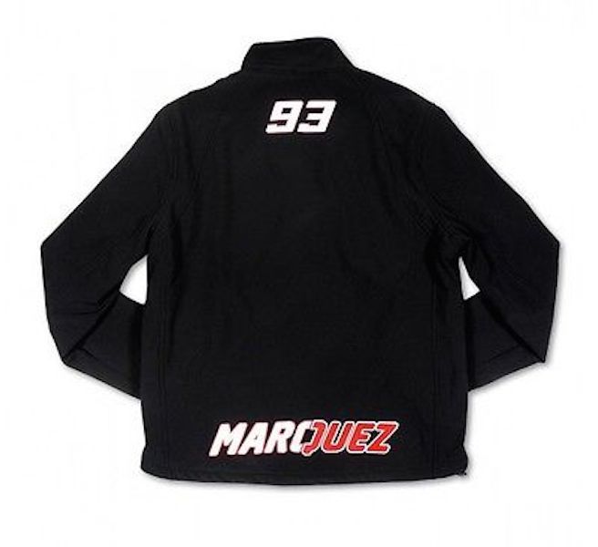 New Official Marc Marquez Black Soft Shell Jacket - MMMJK 106304 | eBay