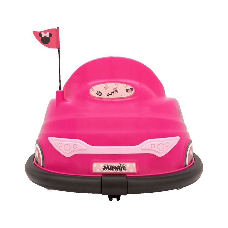 Disney'S Minnie Mouse 6V Bumper Car, Battery Powered Ride Includes ...