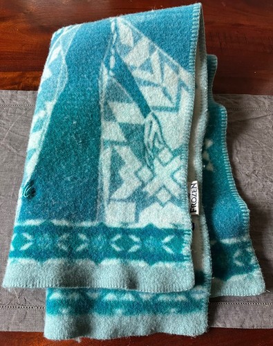 Disney Frozen Pendleton Woolen Mills Kids Blue Blanket SHRUNK READ 36 ...