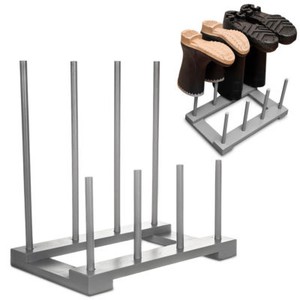 WELLINGTON BOOT HOLDER RACK/WALKING BOOT STAND-HOLDS 4 PAIRS SHOES ...