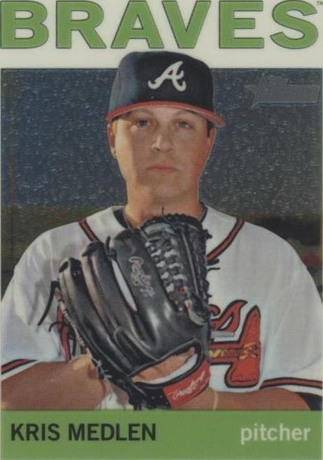 2013 Topps Heritage - Chrome Kris Medlen #HC69 /999 for sale online | eBay