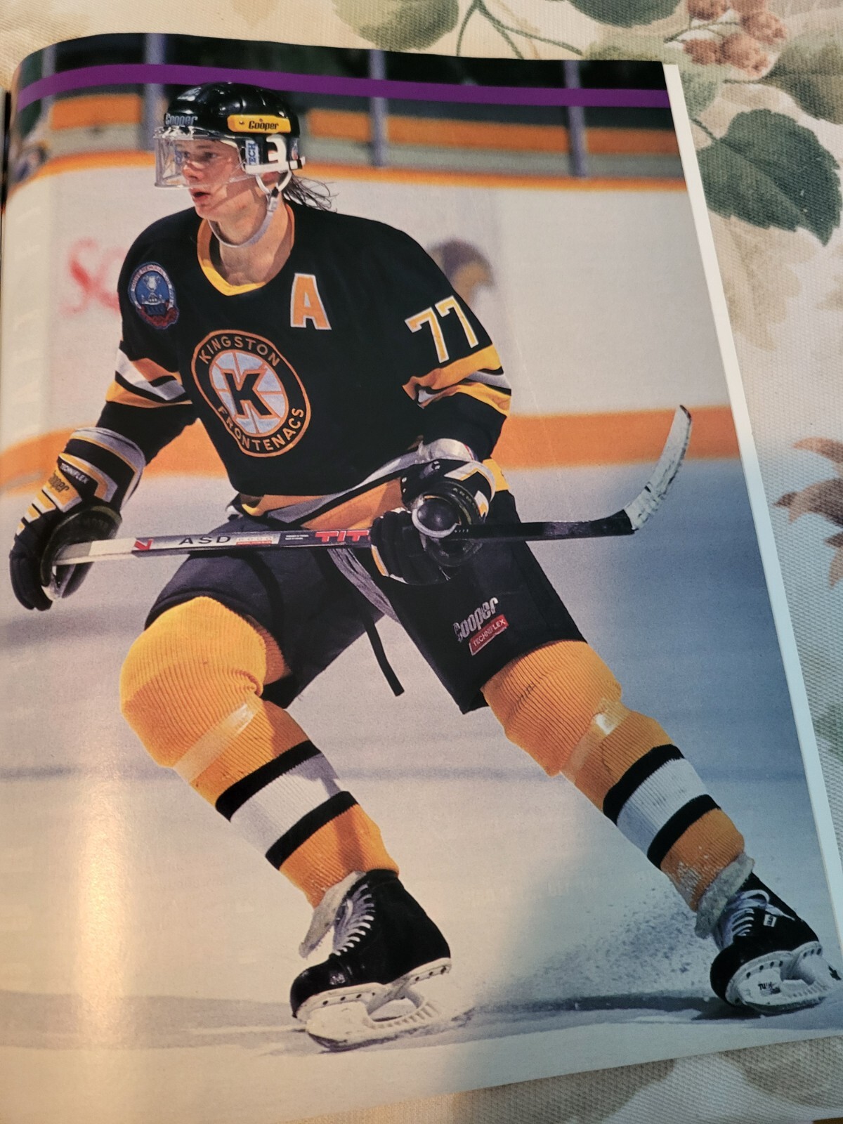 1993 CHRIS GRATTON Poster 8 BY 10 INCHES KINGSTON FRONTENACS FUTURE ...