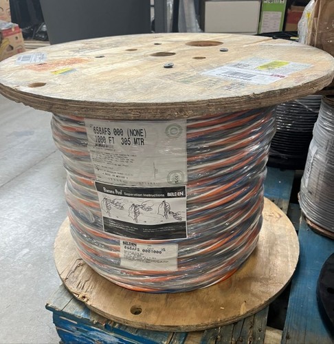 BELDEN 658AFS Access Control Cable, Beldfoil Shielded, Flamarrest Jack ...