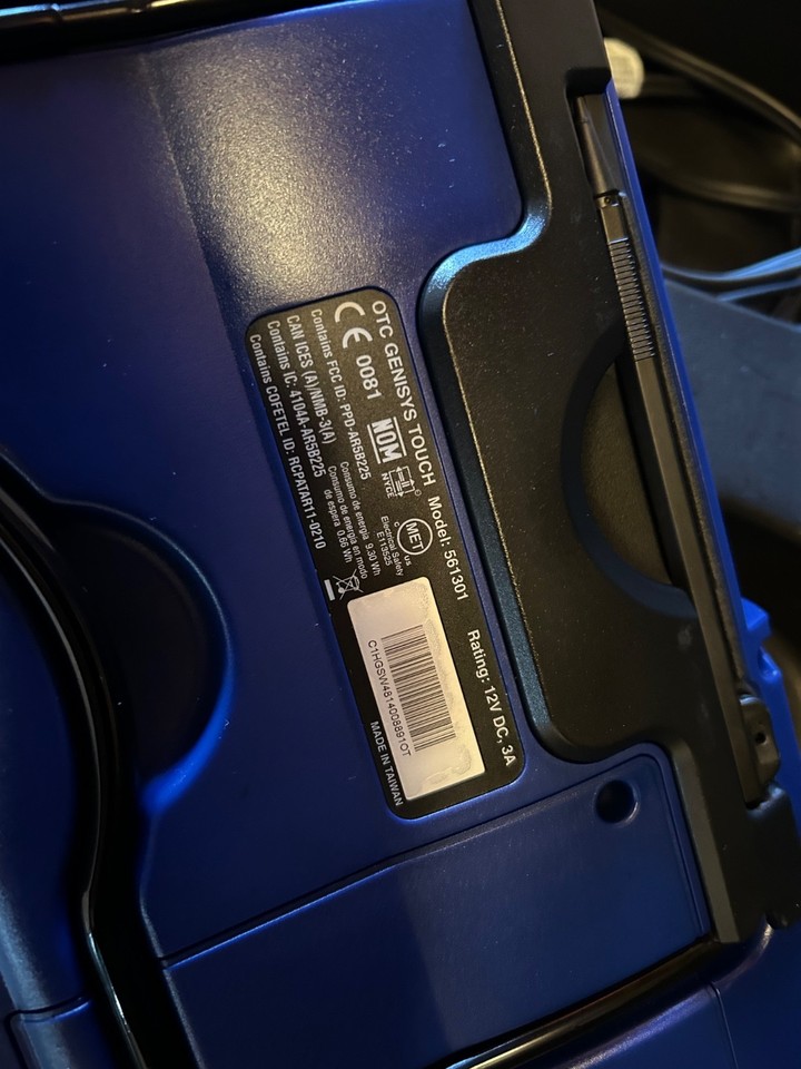 OTC GENISYS TOUCH OBD SCANNER 561301 .. UPDATED TO 2016 .. WORKING ...