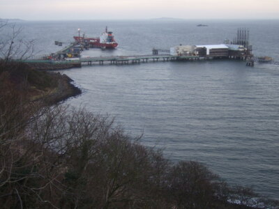 Photo 6x4 Braefoot Bay Marine Gas Terminal Aberdour Two companies ...