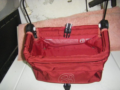 ORBIT BABY Extra Basket Storage Pannier Accessory for Baby Stroller RED ...