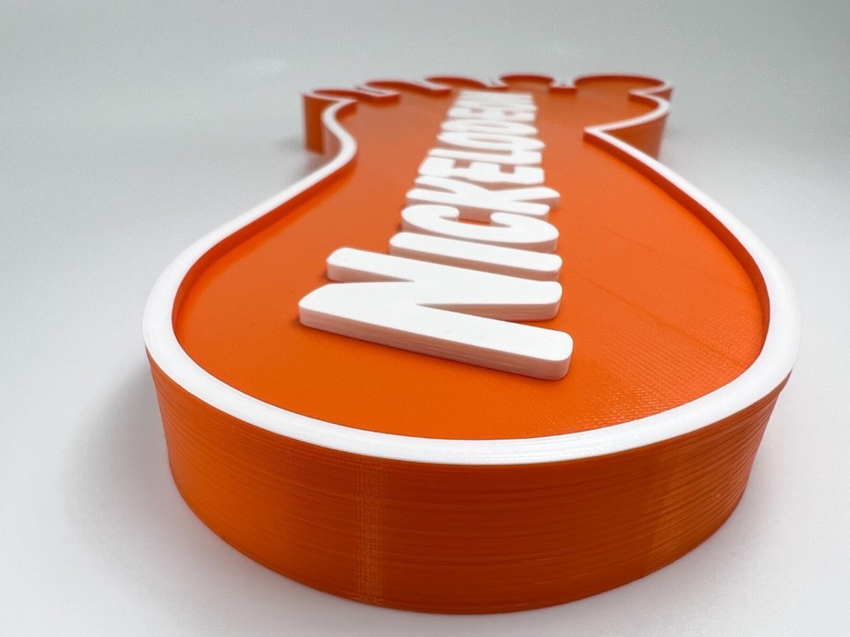 Nickelodeon Foot Logo Sign 90s Retro Nostalgia Kids Room Decor | eBay