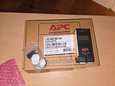 APC AP9520TH Temperature and Humidity Sensor 763615800198 | eBay
