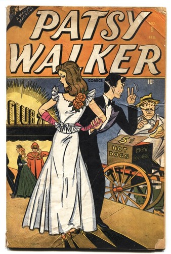 Patsy Walker #9 comic book 1947-Marvel-Daisy-Willie-spicy Good Girl Art | eBay