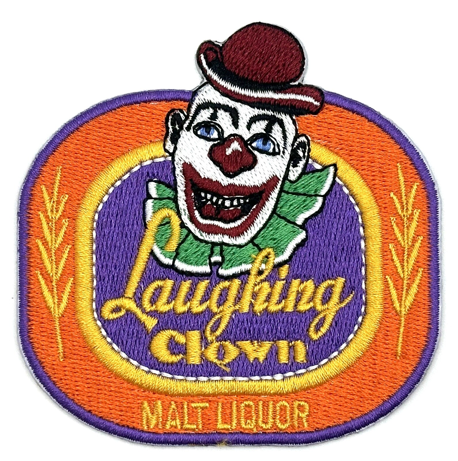 Laughing Clown NASCAR Racing Patch Movie Talladega Nights Retro Style ...