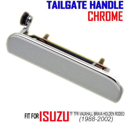 ISUZU TF TFR VAUXHALL BRAVA HOLDEN RODEO 1988-2002 REAR CHROME TAILGATE ...