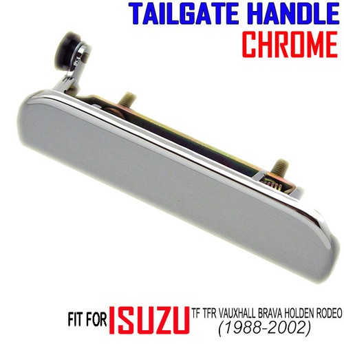 ISUZU TF TFR VAUXHALL BRAVA HOLDEN RODEO 1988-2002 REAR CHROME TAILGATE ...