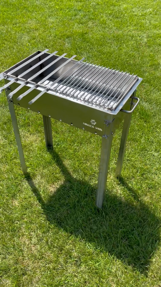 Stainless Grill Mesh for BBQ Grill / MANGAL Timeless Steel | eBay