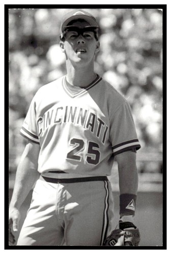 Todd Benzinger (1990) Cincinnati Reds Vintage Baseball Postcard Rd9 | eBay