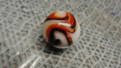 Circa 1945 HTF Heaton Agate The very hard to find RED BARON marble d31a ...