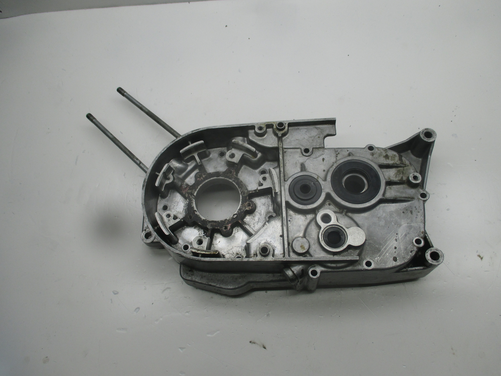 1966 YAMAHA YA6 YA 6 125 ENGINE MOTOR CRANKCASE CRANK CASES BLOCK LEFT ...