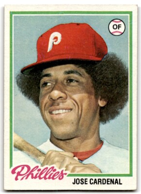 1978 Topps Jose Cardenal Philadelphia Phillies #210 | eBay